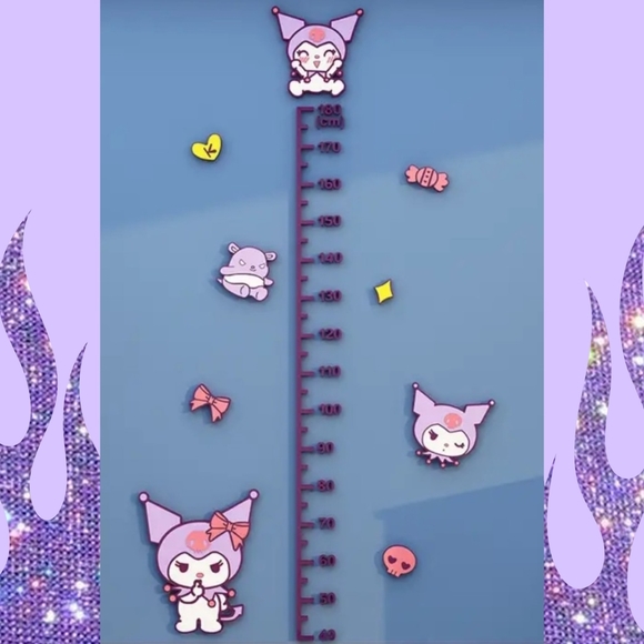 Sanrio | Wall Decor | Sanrio Kuromi Height Measuring Chart | Poshmark